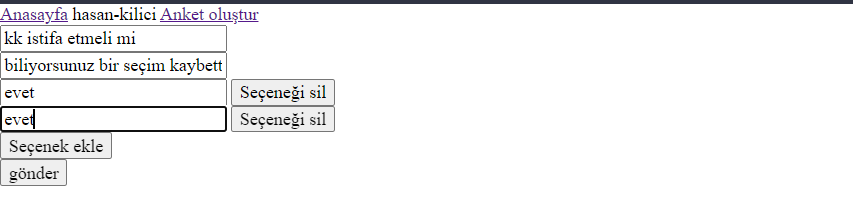 GitHub - Hasan-Kilici/full-stack-survey-app