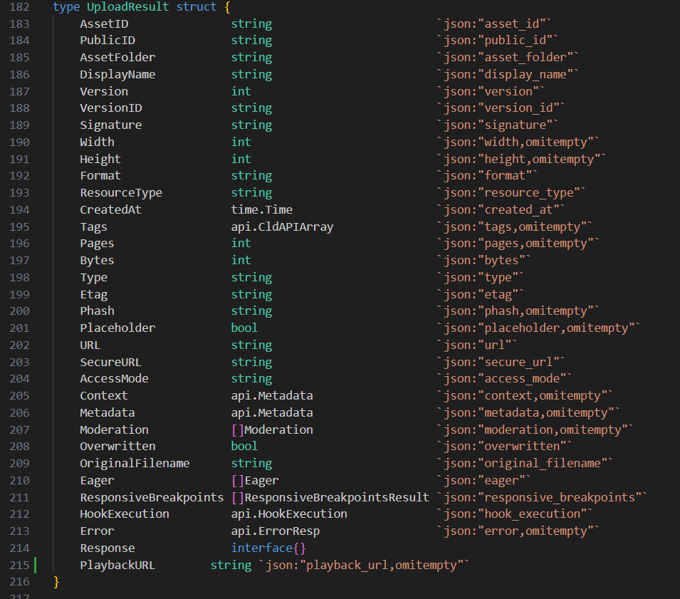 Add support for `PlaybackURL` in `UploadResult` on video upload · Issue #87 · cloudinary ...