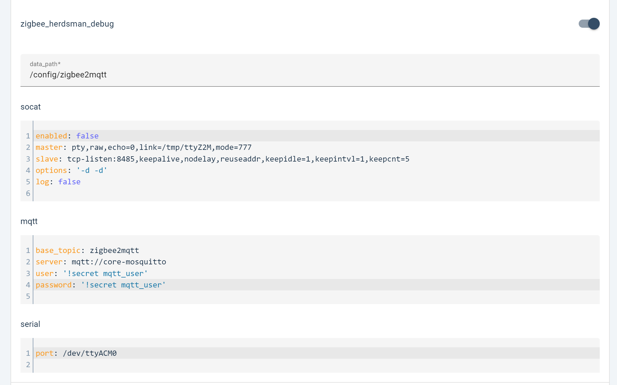 Discrepance between home assistant configuration tab and configuration ...