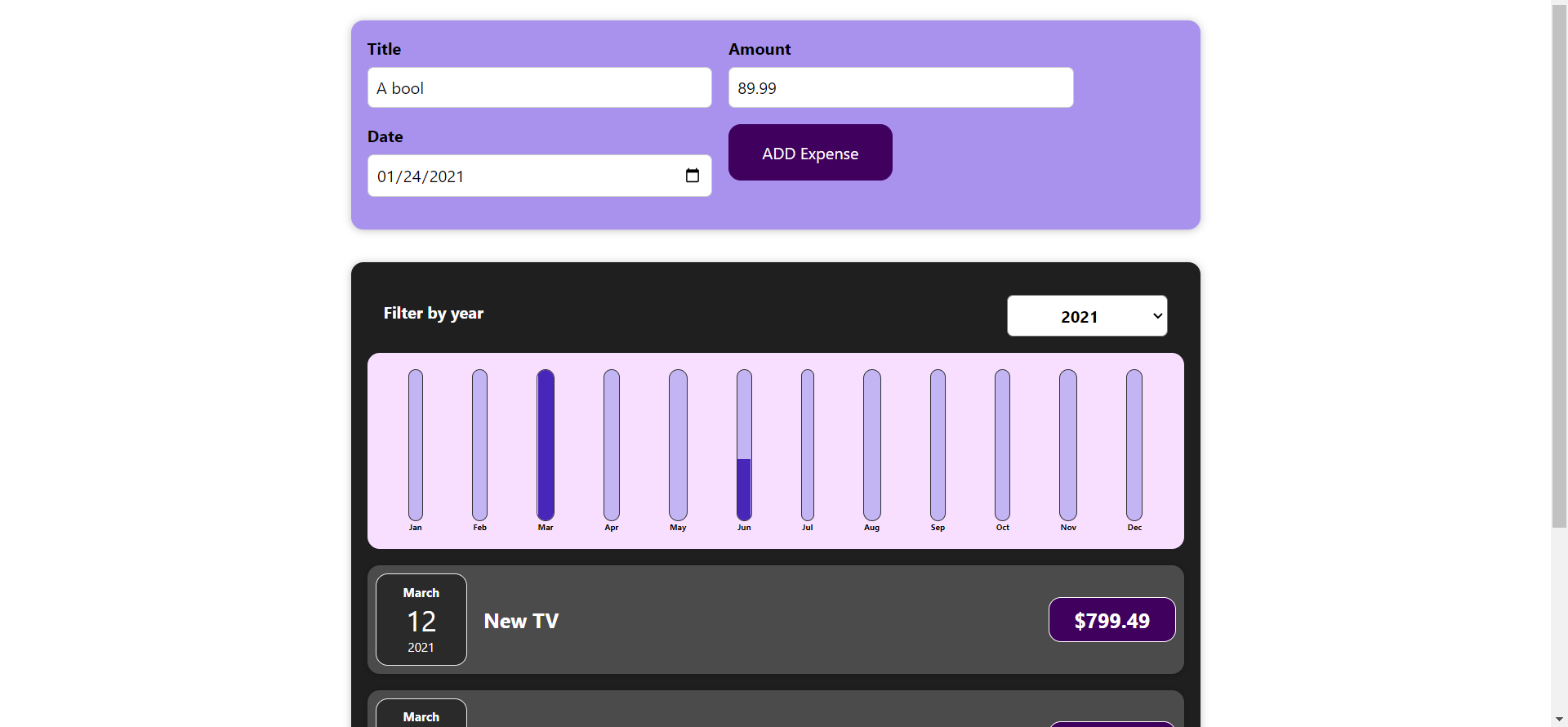 GitHub - Arjun-Vashisht/Expense-Tracker
