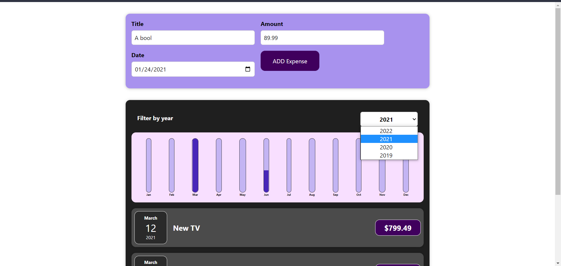 GitHub - Arjun-Vashisht/Expense-Tracker