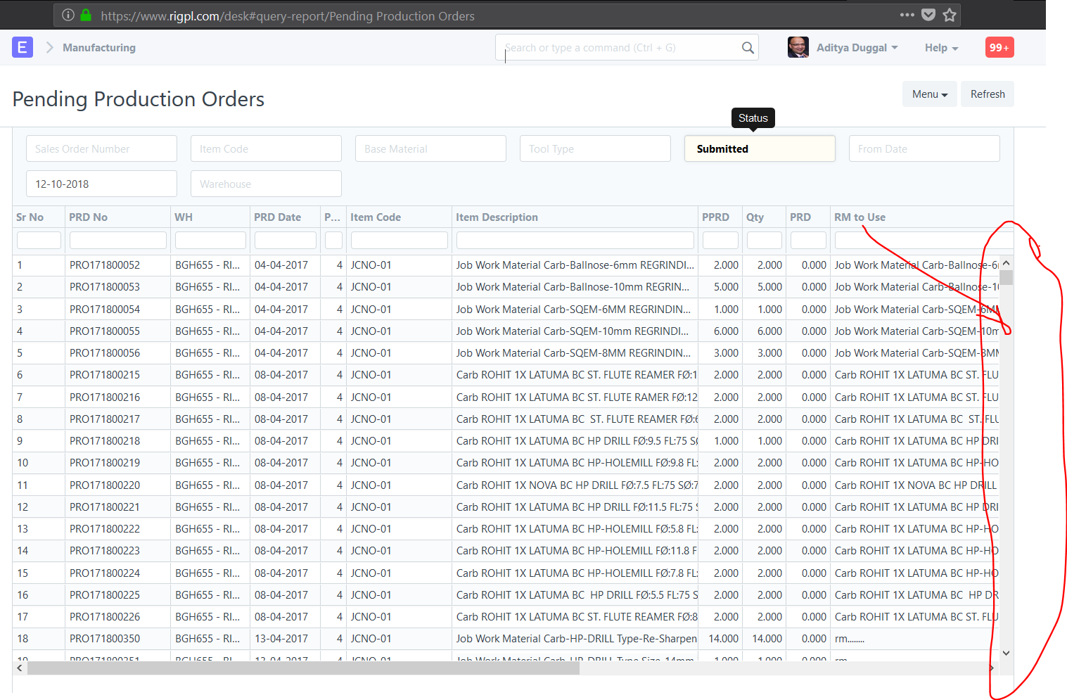 V11 Bug Multiple Grid Filters Not Working On Report · Issue 6147 · Frappefrappe · Github 