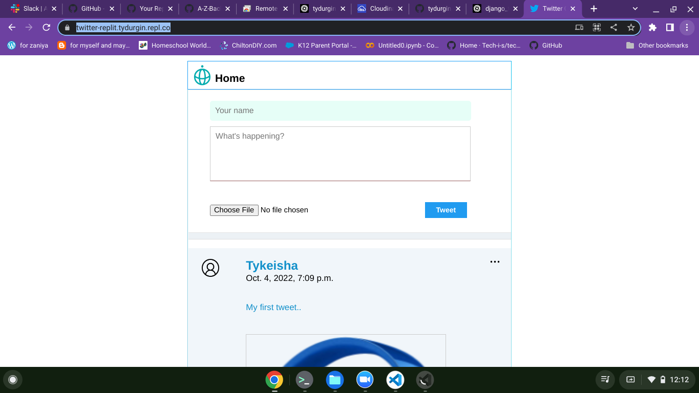 GitHub - Maheder14/Twitter_clone: A simple clone of twitter with basic functions