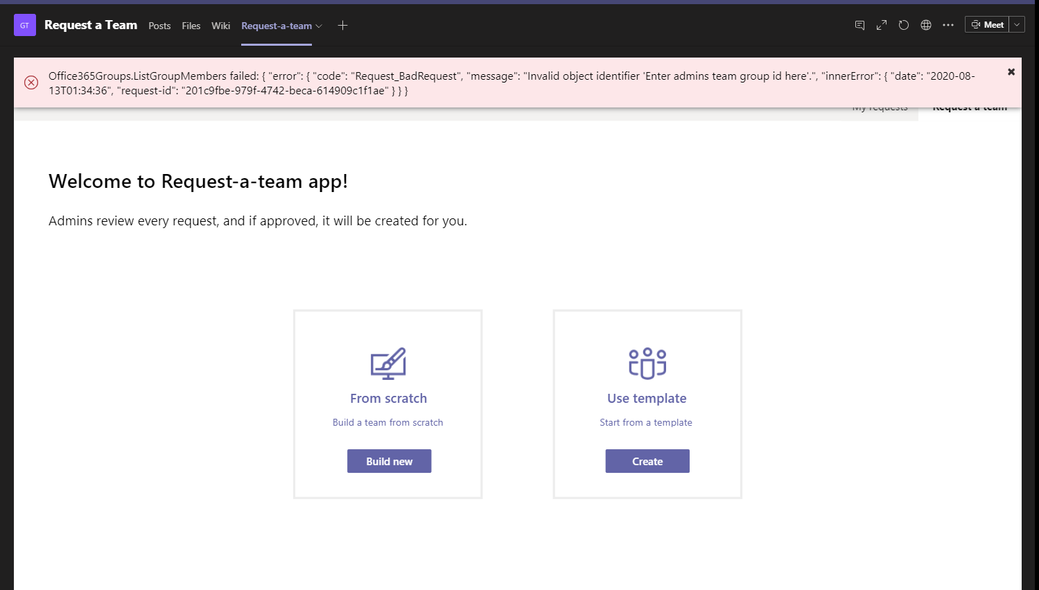Office365GroupsListGroupMembers failed · Issue #119 · OfficeDev/microsoft-teams-apps ...