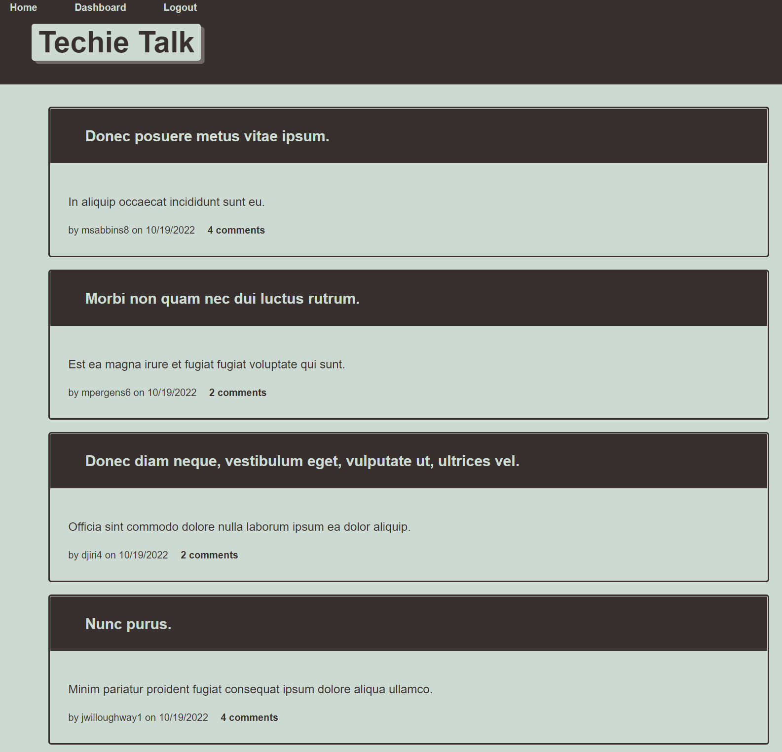 GitHub - ConnieMarie/techie-talk-tech-blog