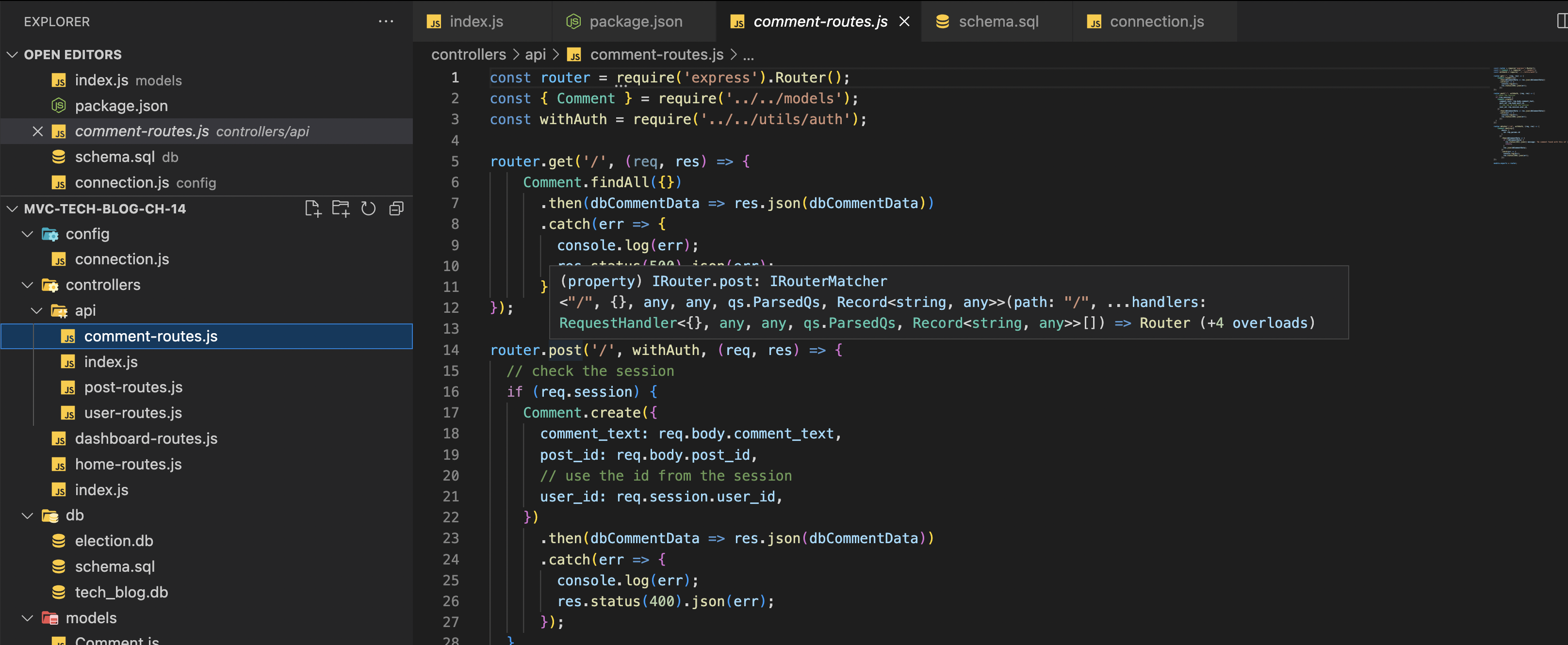 GitHub - mikejmarin25/MVC-Tech-Blog-Ch-14