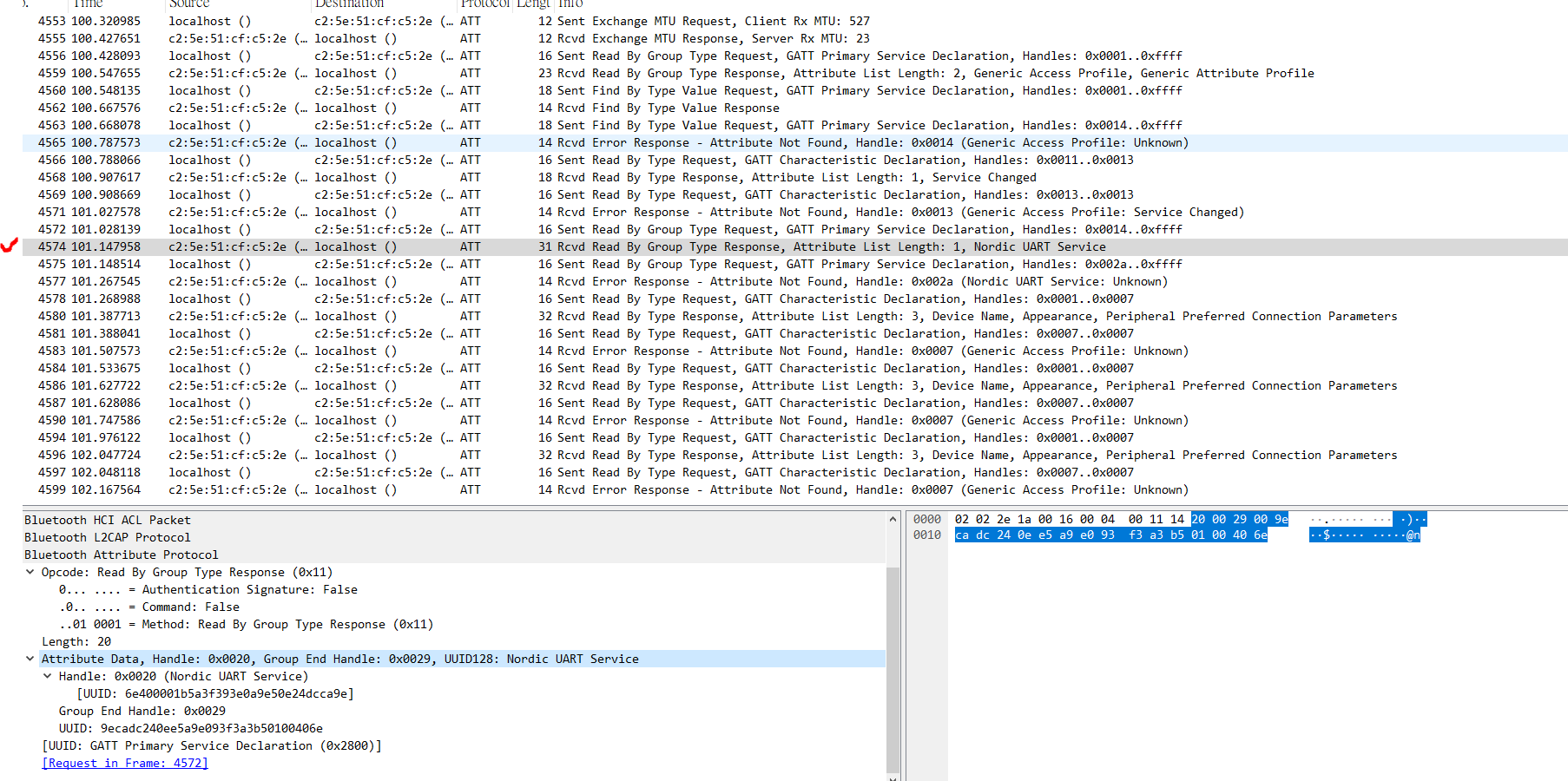 Failing to get services on Windows in Bleak v0.19.4 · Issue #1123 · hbldh/bleak · GitHub