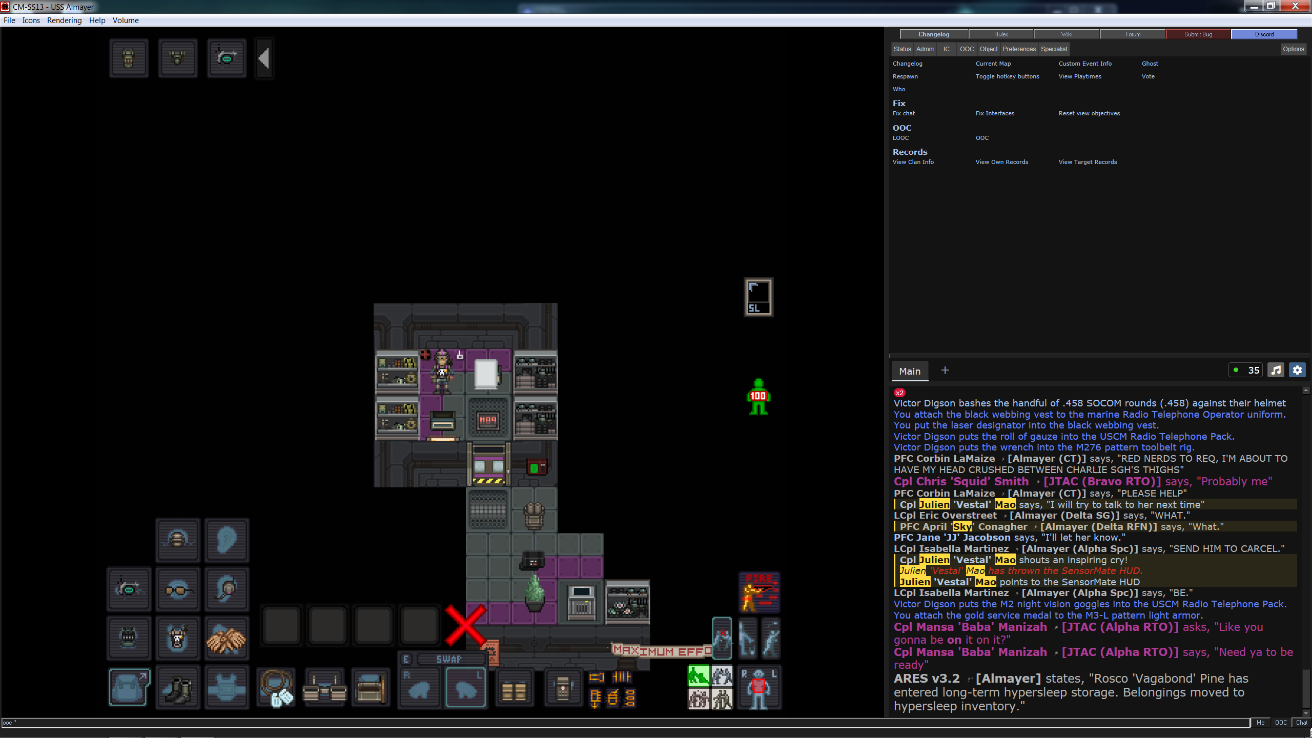 Armor Can Be Worn Over Other Armor Exploit · Issue #1086 · cmss13-devs/cmss13 · GitHub
