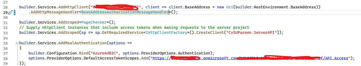 Blazor WASM Client has no access token despite successful login and scope on Program.cs · Issue ...