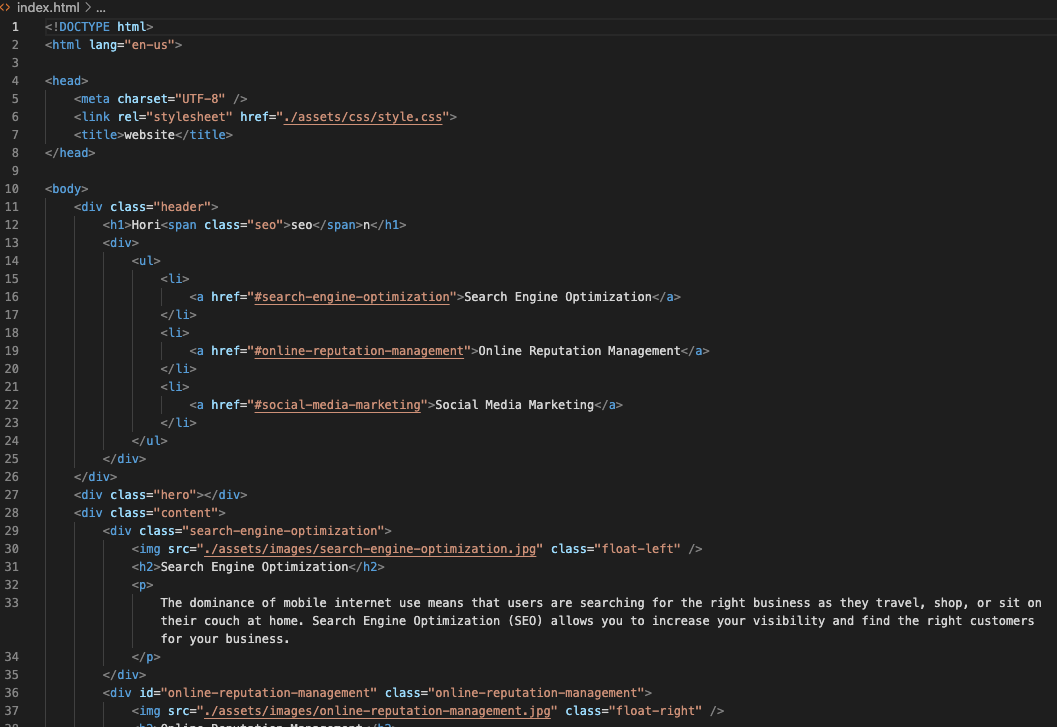 GitHub - jiajie-he/horiseon-code-refactor