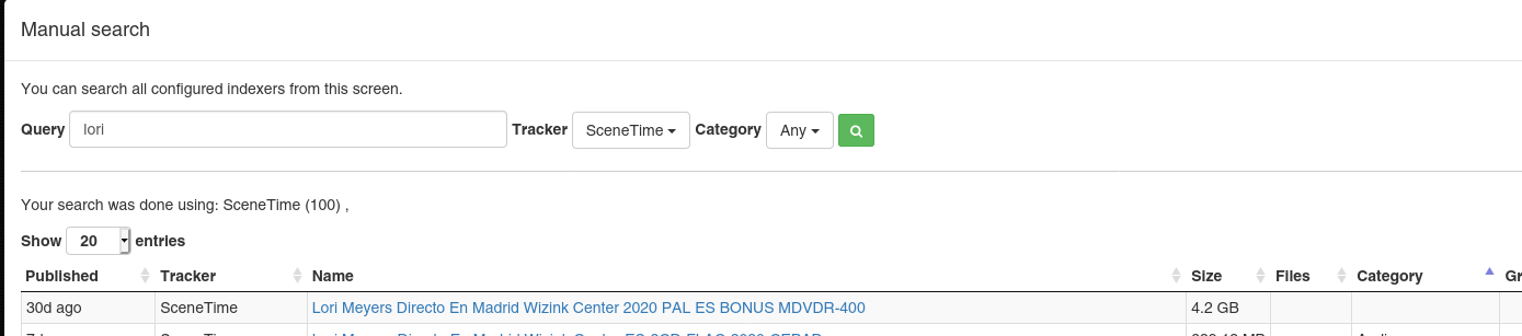 scenetime: missing categories · Issue #11383 · Jackett/Jackett · GitHub