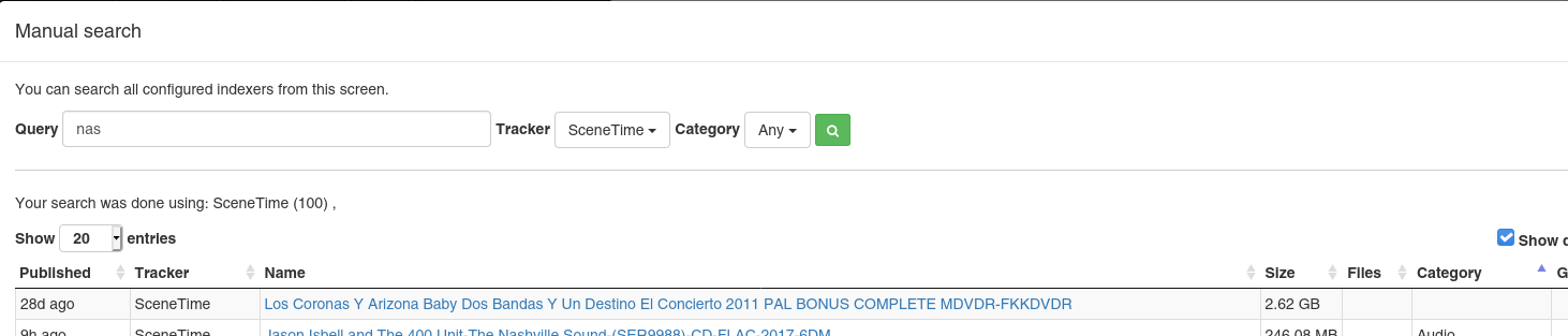 scenetime: missing categories · Issue #11383 · Jackett/Jackett · GitHub