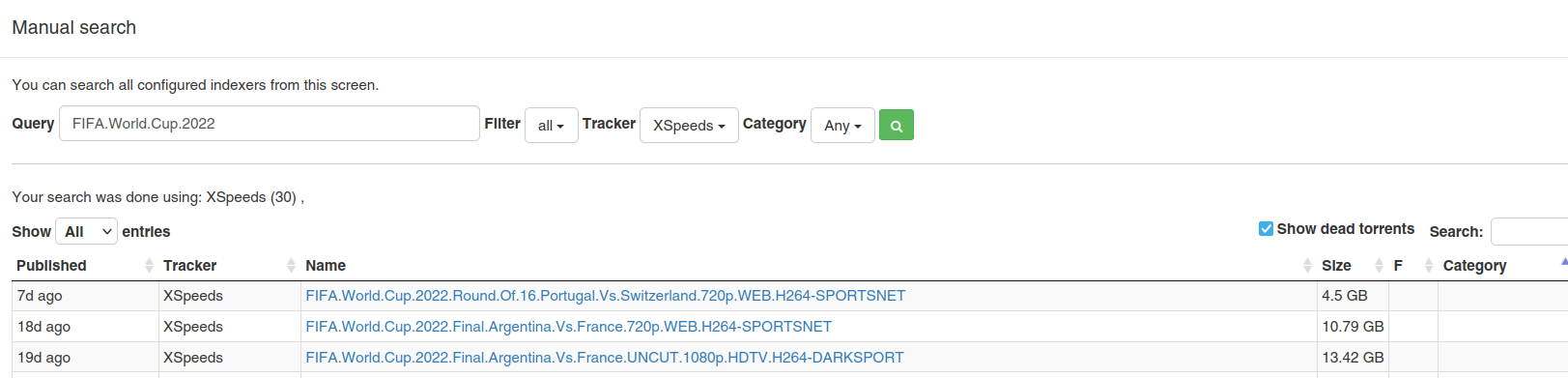 xspeeds: missing categories · Issue #13853 · Jackett/Jackett · GitHub