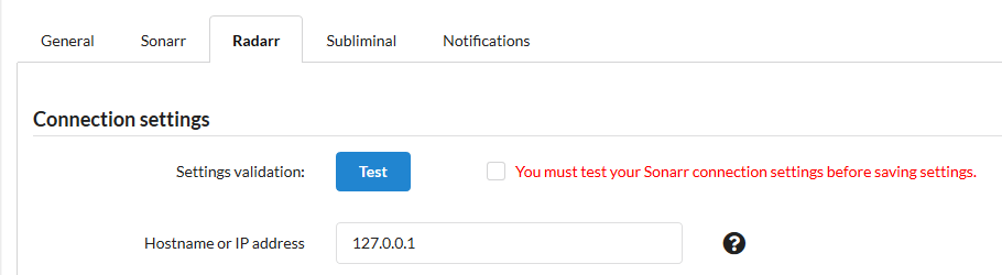 Typo error in Radarr configuration · Issue #286 · morpheus65535/bazarr · GitHub