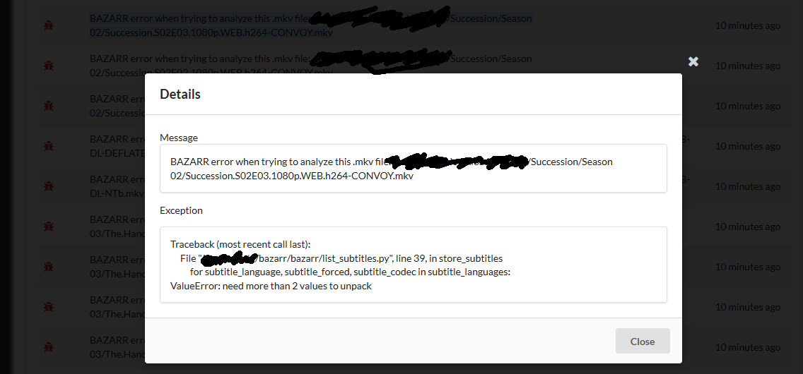 Error When Trying To Analyze This Mkv File · Issue 610
