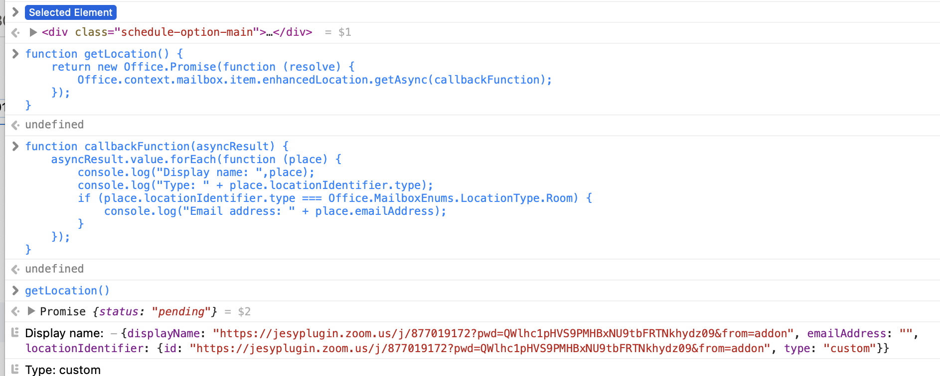 After the location update of the event, it will disappear automatically after a while · Issue ...