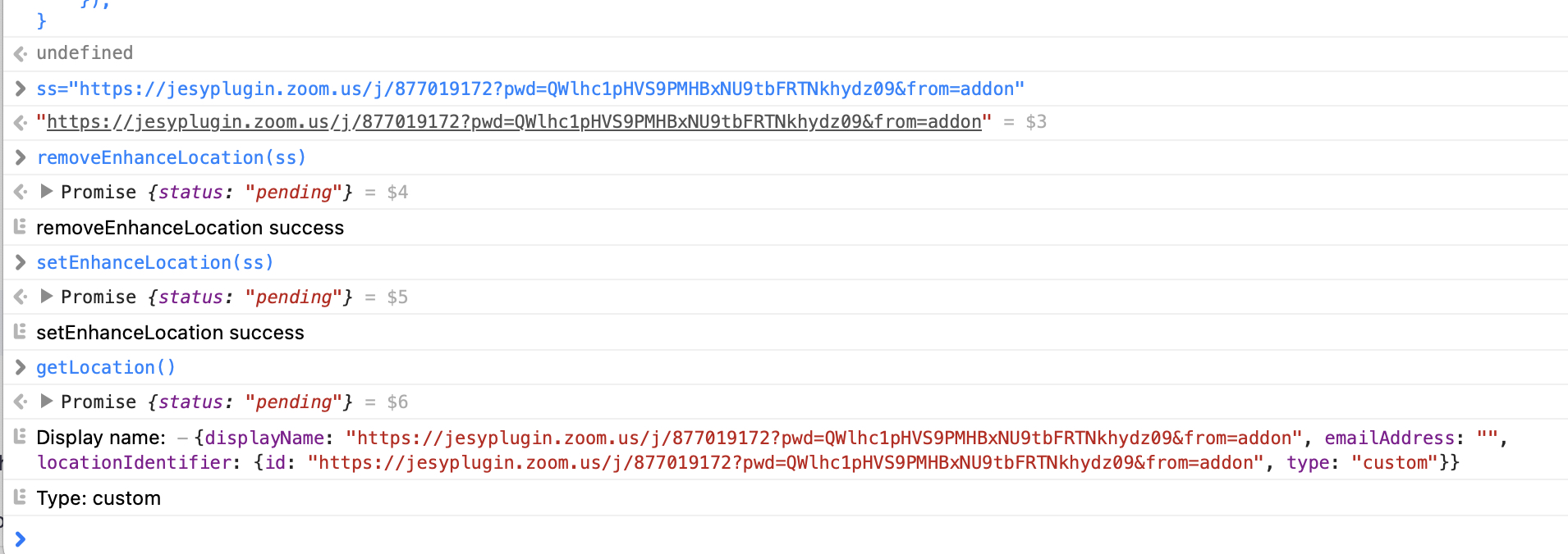 After the location update of the event, it will disappear automatically after a while · Issue ...