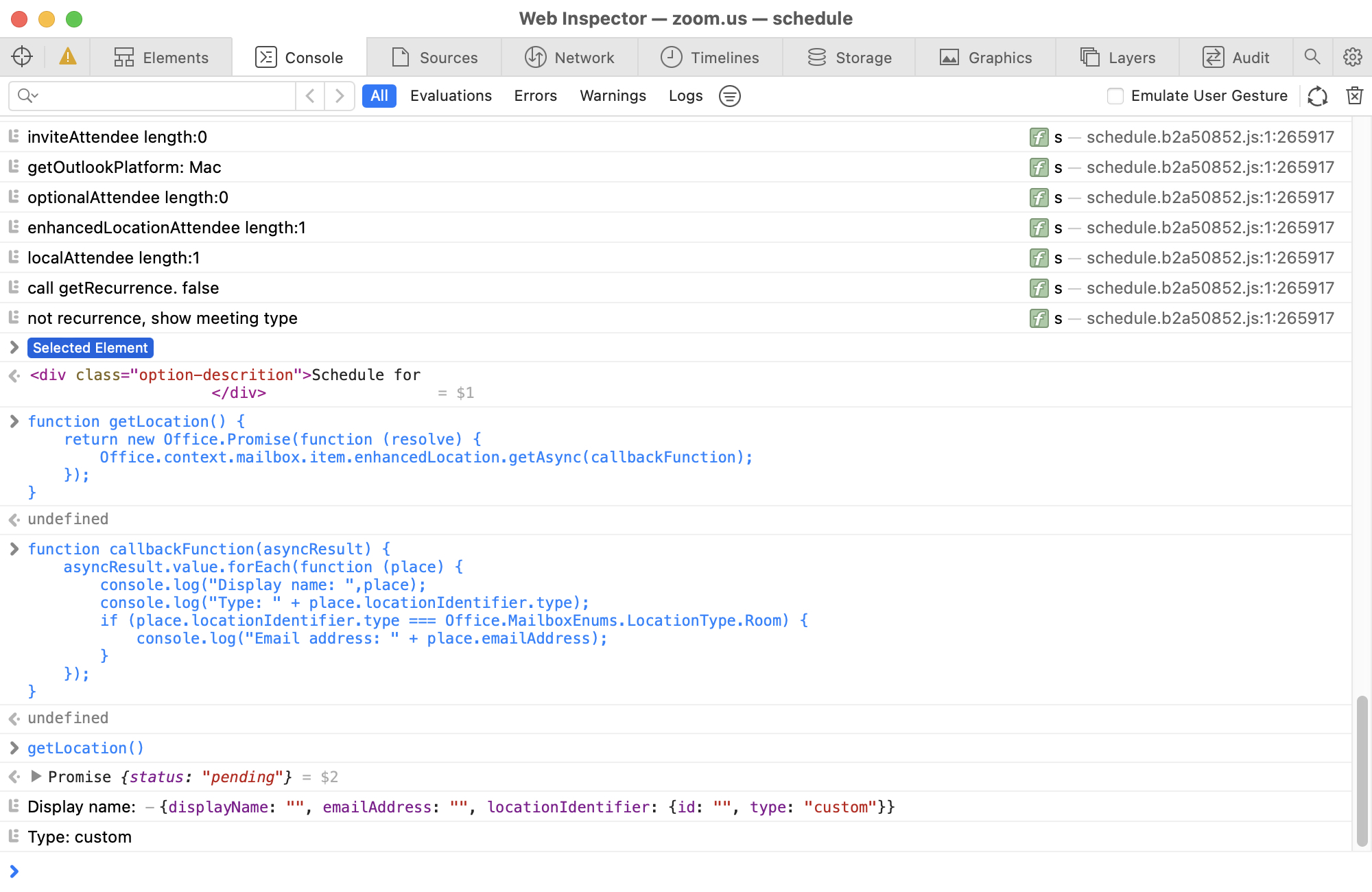 After the location update of the event, it will disappear automatically after a while · Issue ...