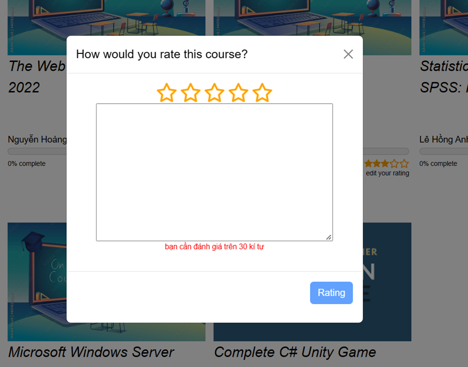 GitHub - tychoww/E-Learning_Platform: Online learning platform for students and faculty