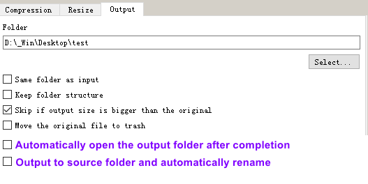Add option: Automatically open output folder or rename output files · Issue #232 · Lymphatus ...