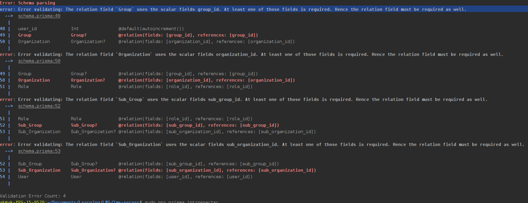 Null relationship issue in many to many · Issue #2552 · prisma/prisma ...