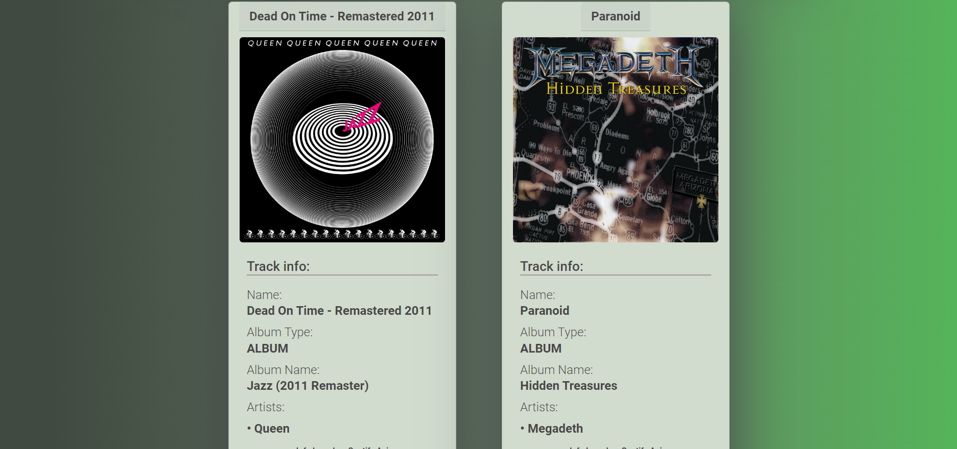 Github Bartek Zwolinski Api Spotify Create Recommended Playlist App