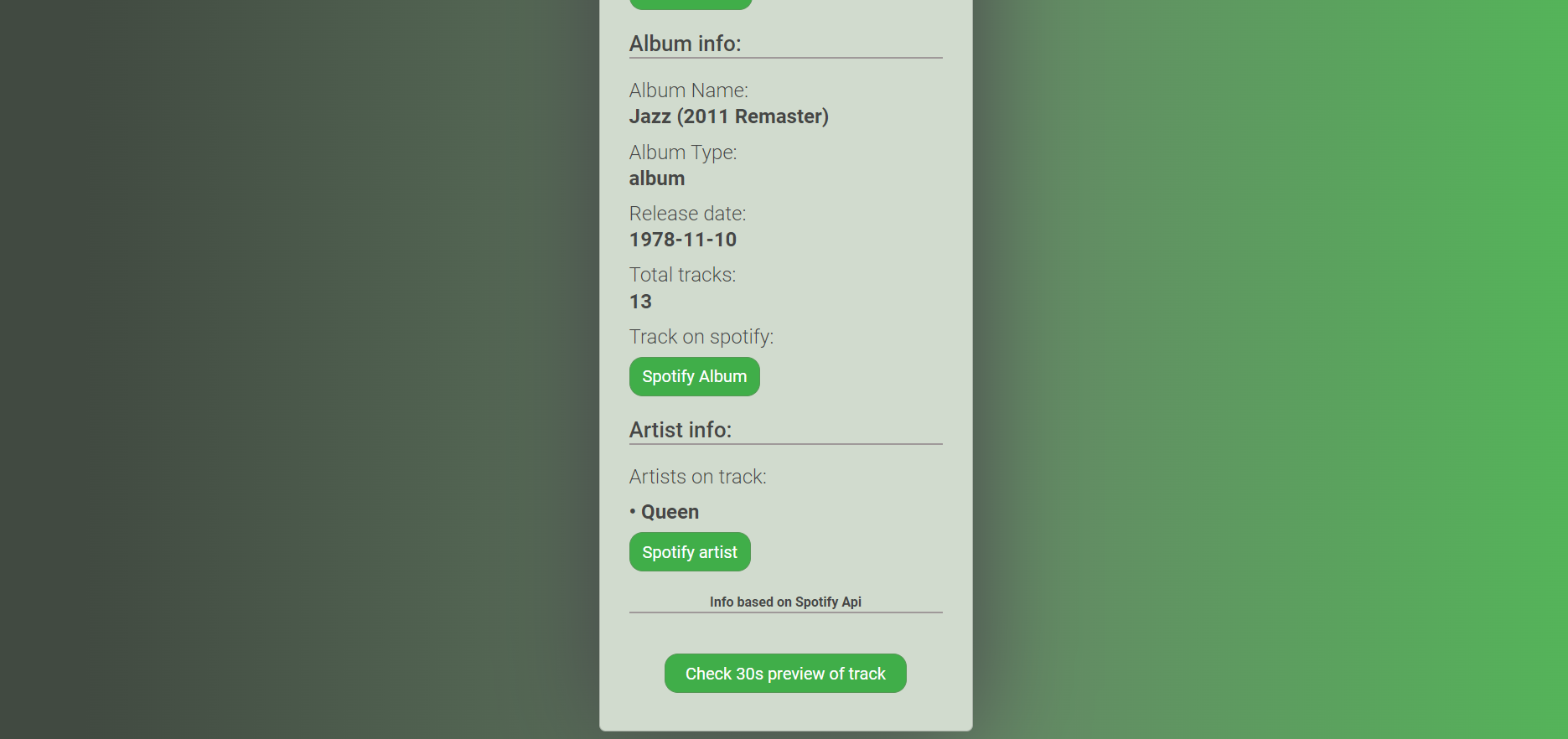 Github Bartek Zwolinski Api Spotify Create Recommended Playlist App
