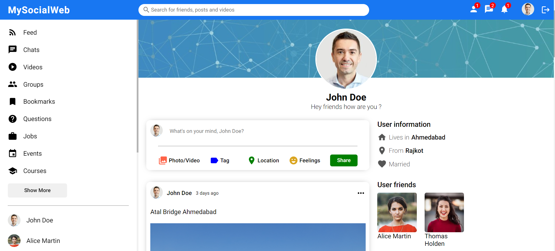Github Jaymathasoliyafacebook Clone Creating A Full Stack Facebook Clone Mern Stack