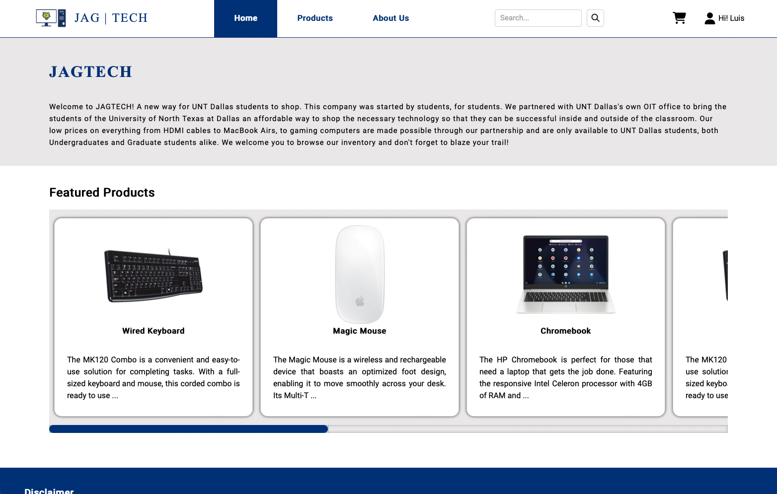 GitHub - itsluisjim/ecomm: Capstone Project - JagTech E-Commerce Website