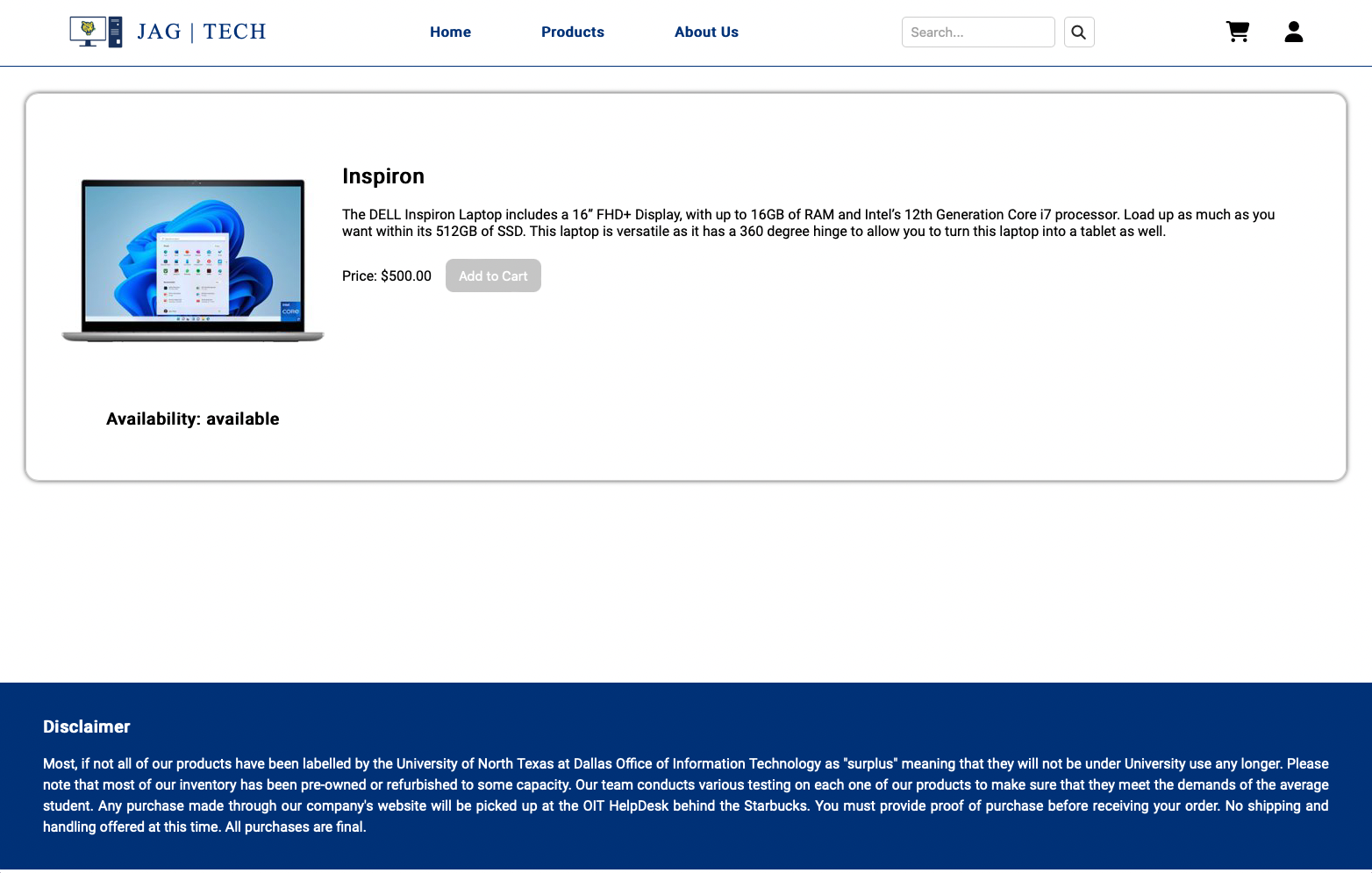 GitHub - itsluisjim/ecomm: Capstone Project - JagTech E-Commerce Website