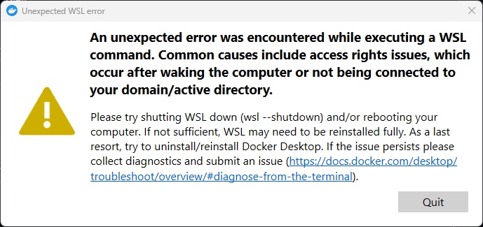 After update on Docker, WSL 2 does not work correct · Issue #13580 ...