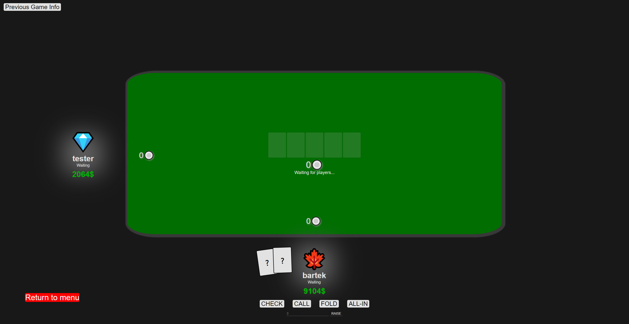 GitHub - addoncod/Poker: Multiplayer browser poker game realized in ...