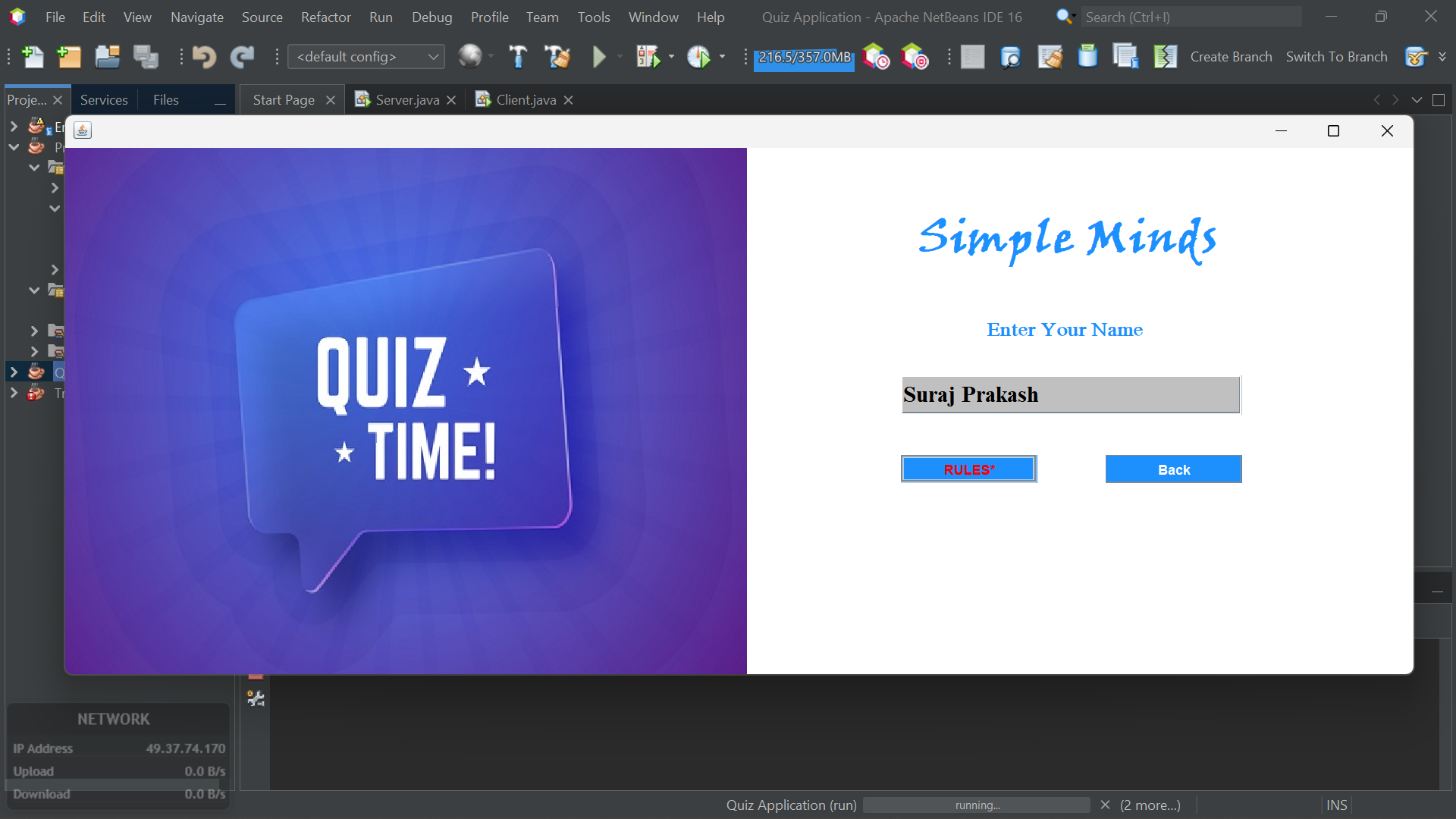 GitHub - surajprakash999/Quiz-Application