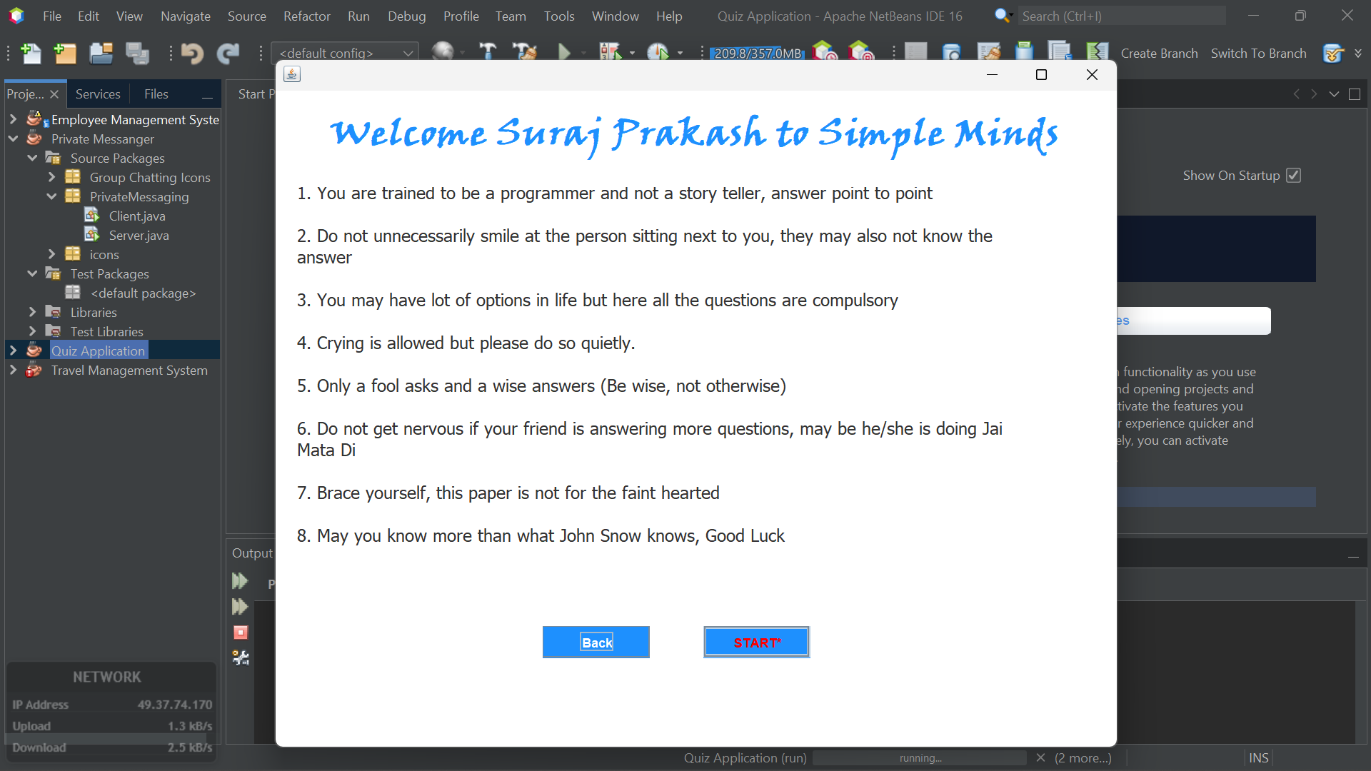 GitHub - surajprakash999/Quiz-Application