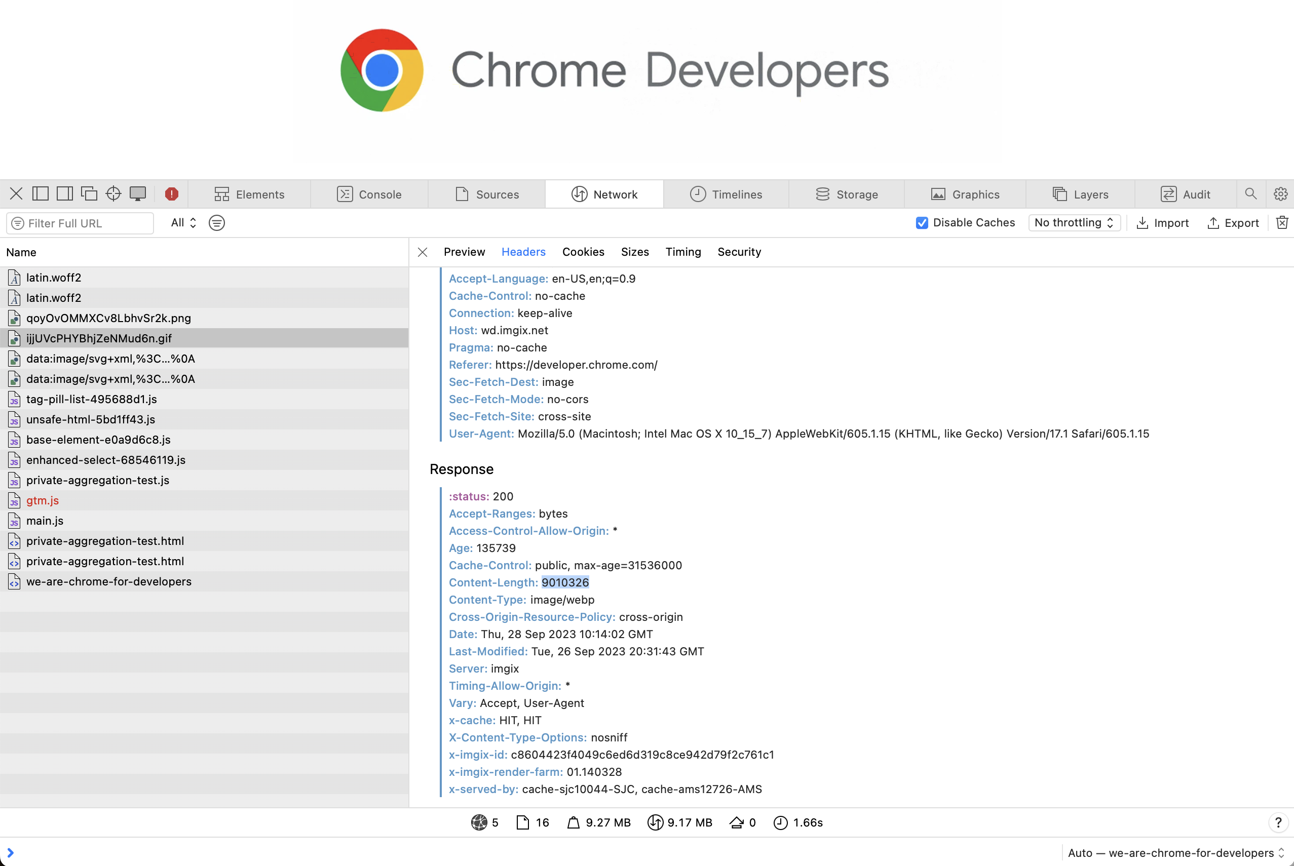 Oversized 9 MB image served to Safari on "We are Chrome for Developers" blogpost · Issue #7403 ...