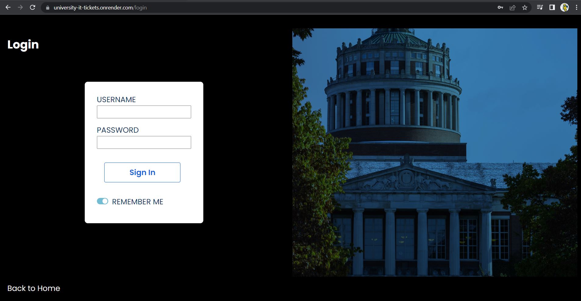 GitHub - Seif-Mohamed2/University-IT-Tickets-React: Front-end of university system front-end for ...