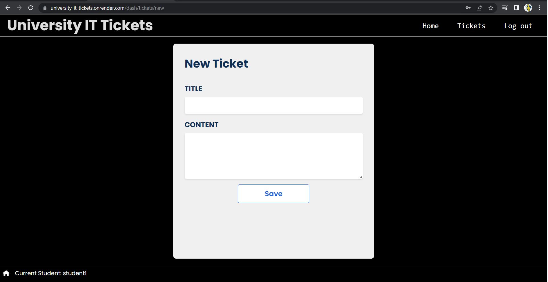 GitHub - Seif-Mohamed2/University-IT-Tickets-React: Front-end of university system front-end for ...