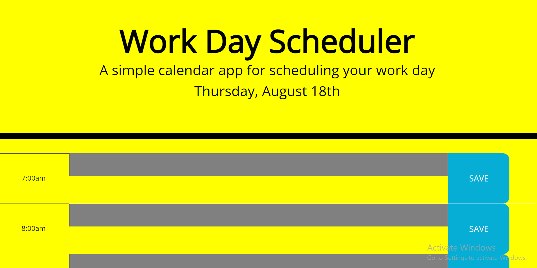 GitHub - achillesthree/WorkDayScheduler