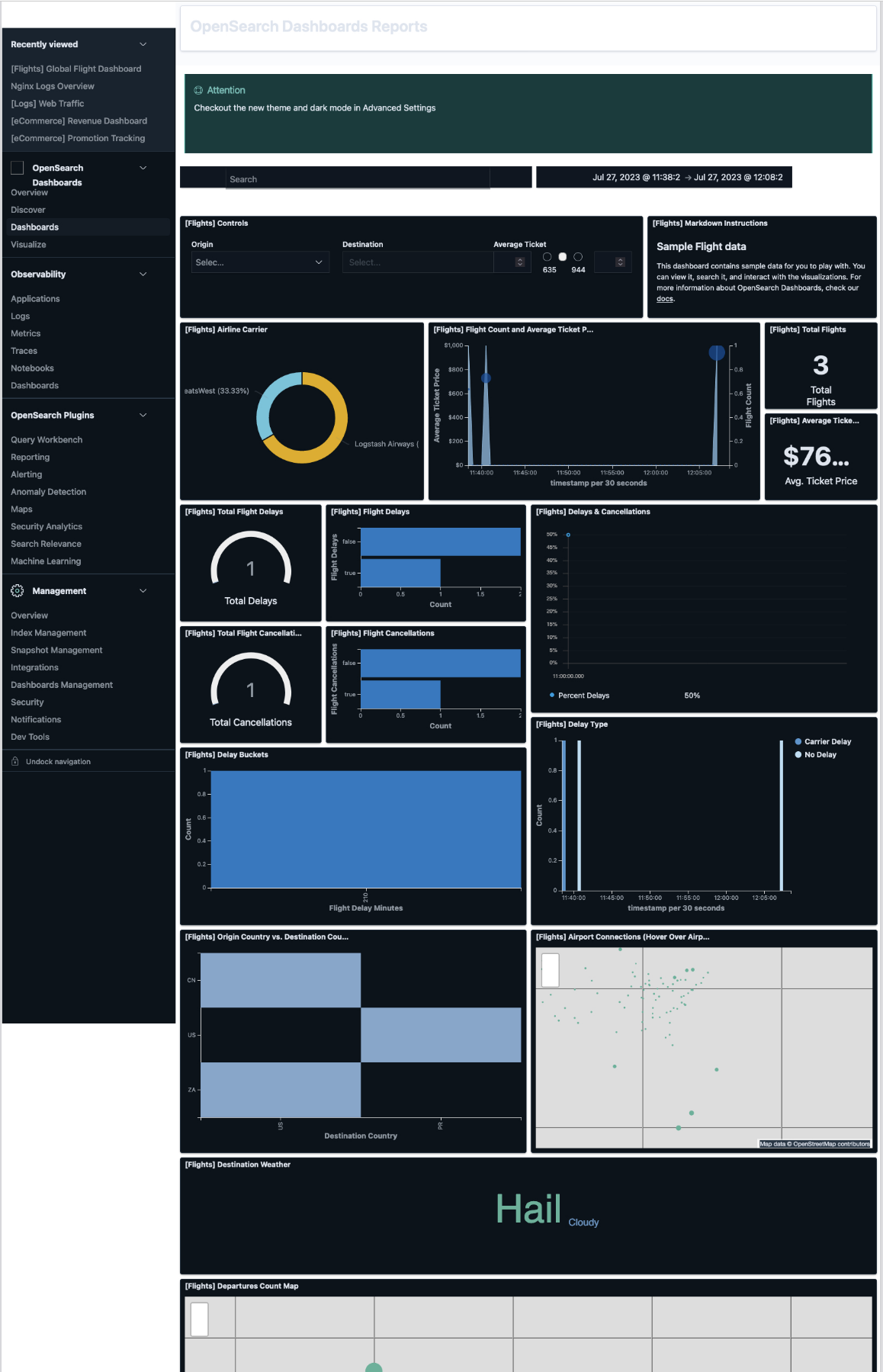 (OUI Next Theme) Reporting · Issue #735 · opensearch-project/reporting · GitHub