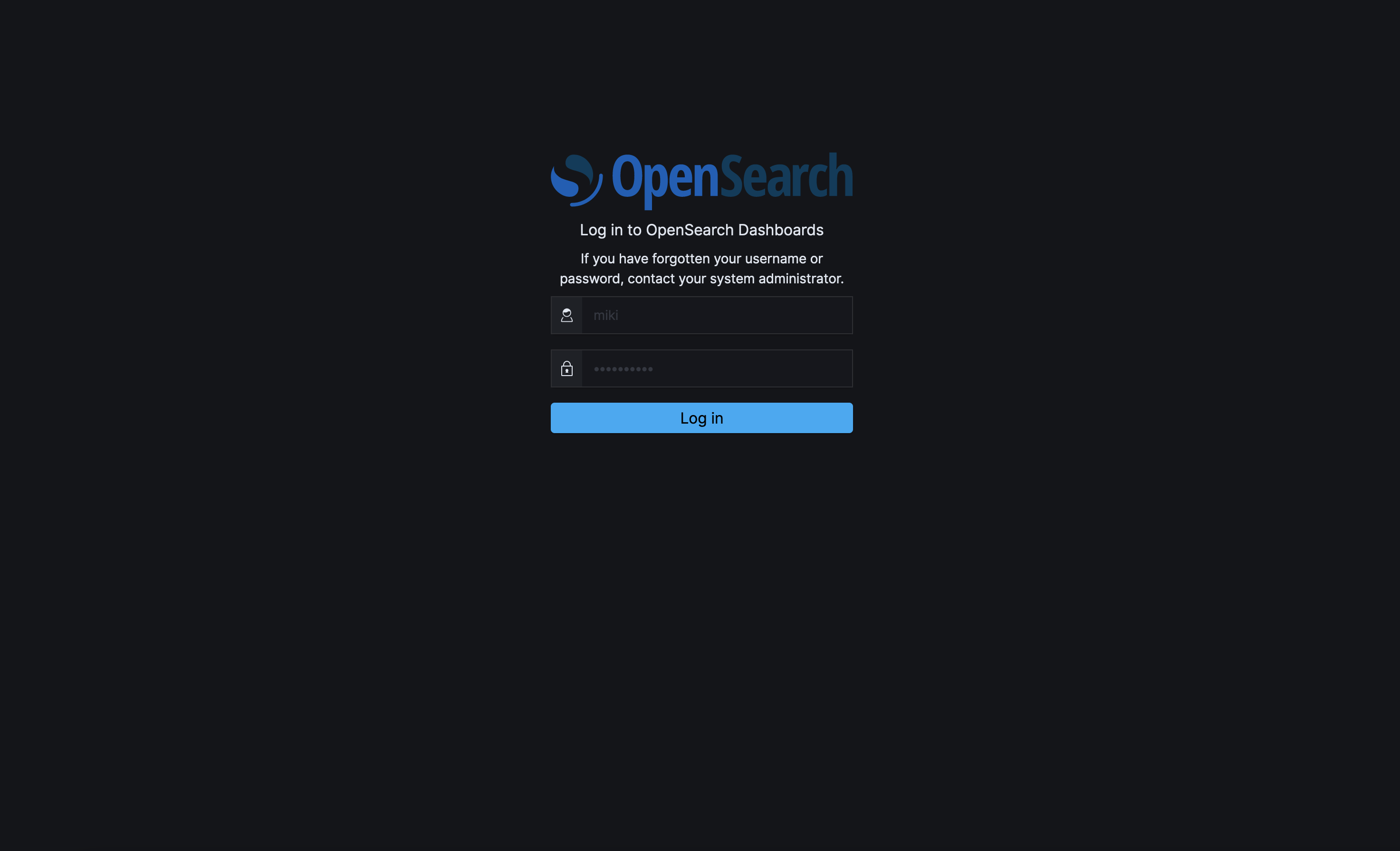 (OUI Next Theme) Log in · Issue #1529 · opensearch-project/security-dashboards-plugin · GitHub