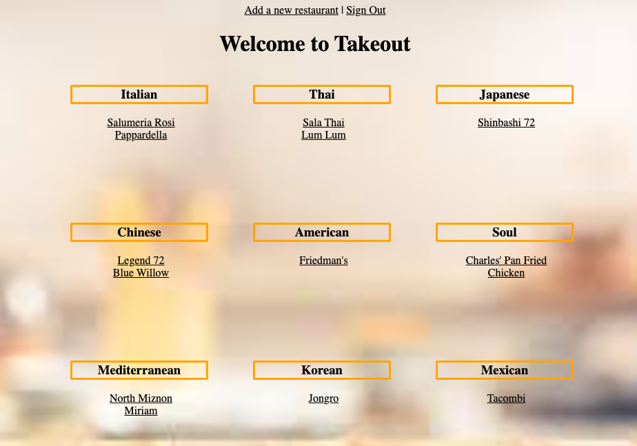 GitHub - apriljsu/Takeout