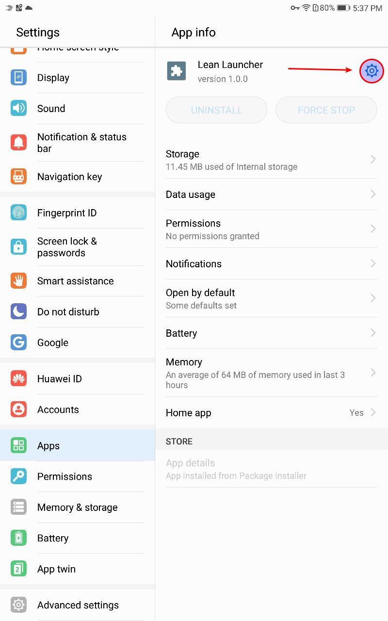 Can't find the settings for the app · Issue #71 · hundeva/Lean-Launcher · GitHub