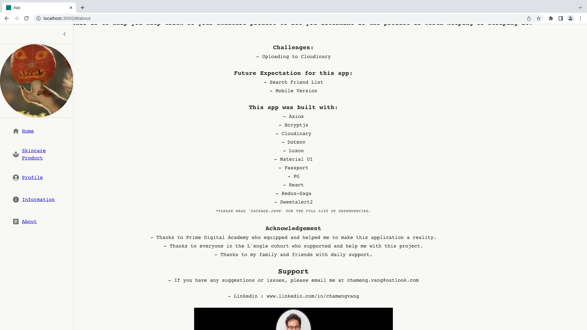 GitHub - chamengvang/mySkin-Solo-App