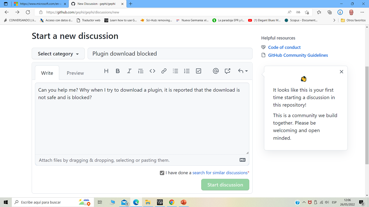 Plugin download blocked · gephi gephi · Discussion #2538 · GitHub
