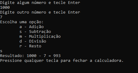 GitHub - pedrojhenrique/calculadoraSimples-CS: Um programa simples com ...