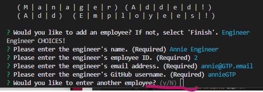 GitHub - strossouw/Generate-Team-Profile