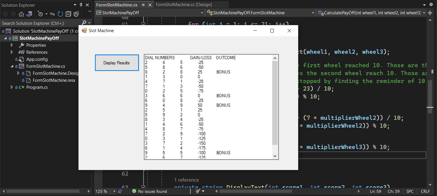 GitHub - Kiril-Spasov/SlotMachinePayOff: Programming challenges - 4