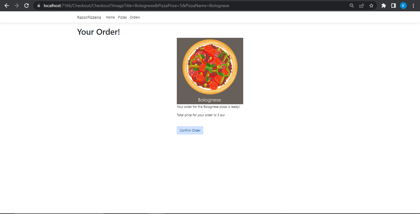 GitHub - Kiril-Spasov/Pizzeria-RazorPages-MVVM-BootstrapCSS
