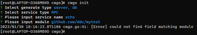 cwgo 依然不支持windows吗？ · Issue #27 · cloudwego/cwgo · GitHub