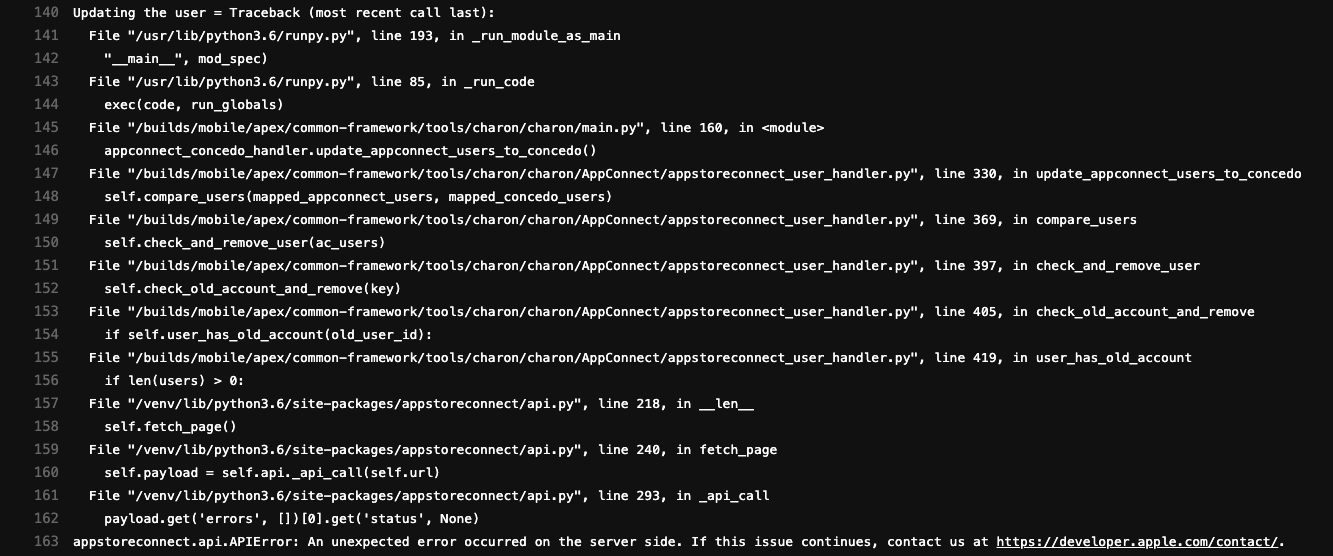 Is there a way to read the error when the API fails? · Issue #48 ...